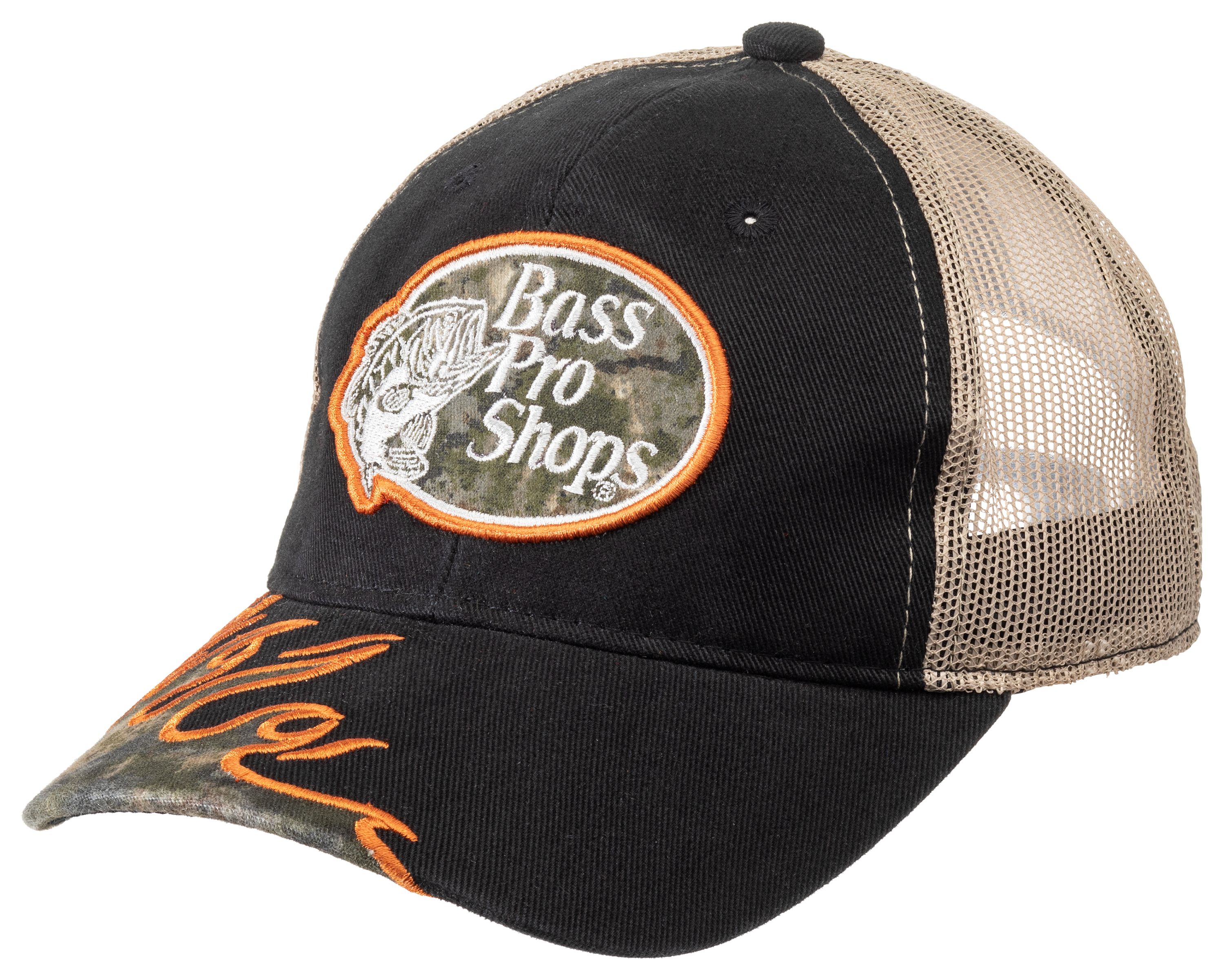 Bass Pro Shops Flaming Bill Mesh Cap | Bass Pro Shops